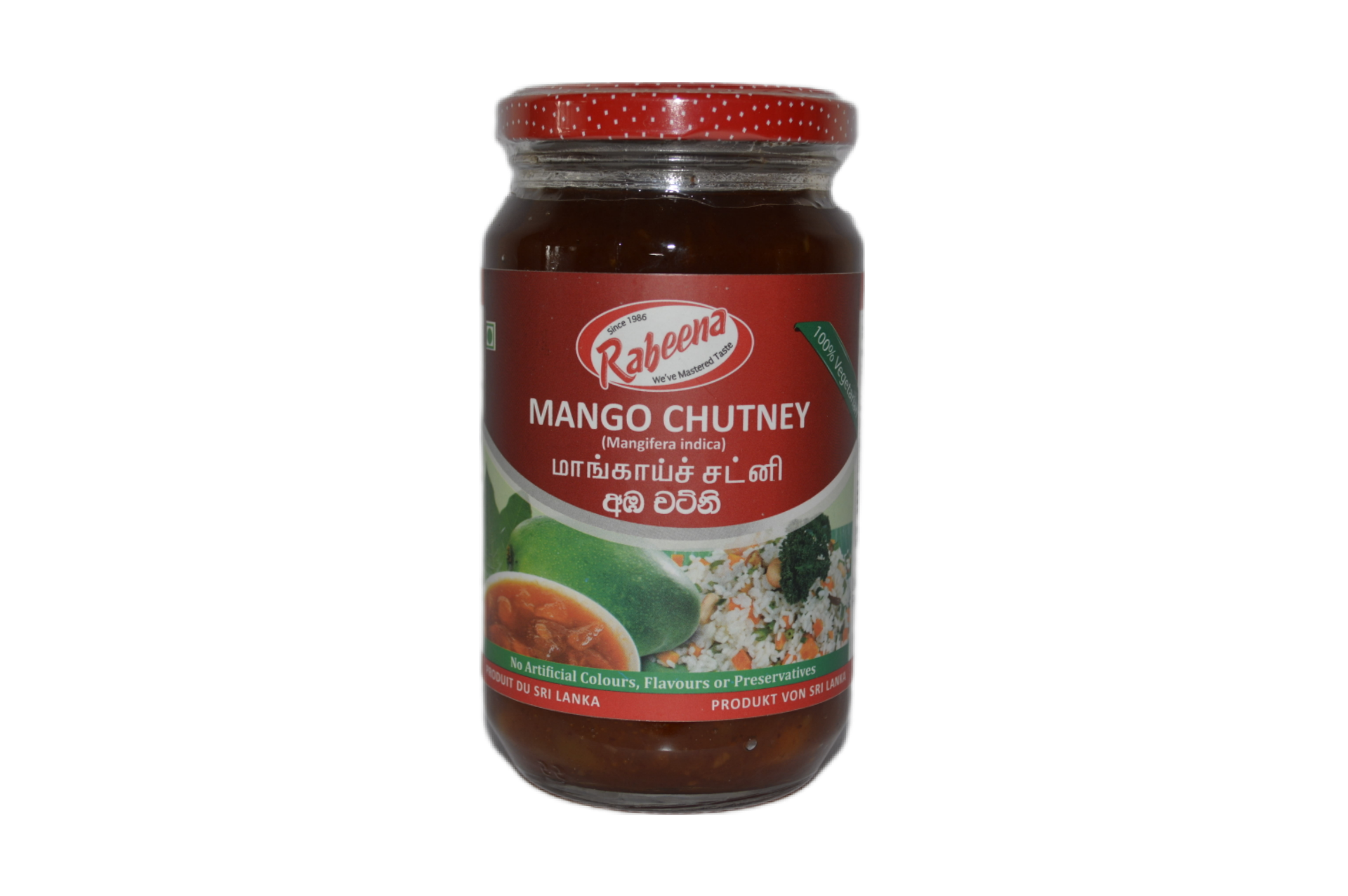 Rabeena - Mango Chutney 450g - Sarandie